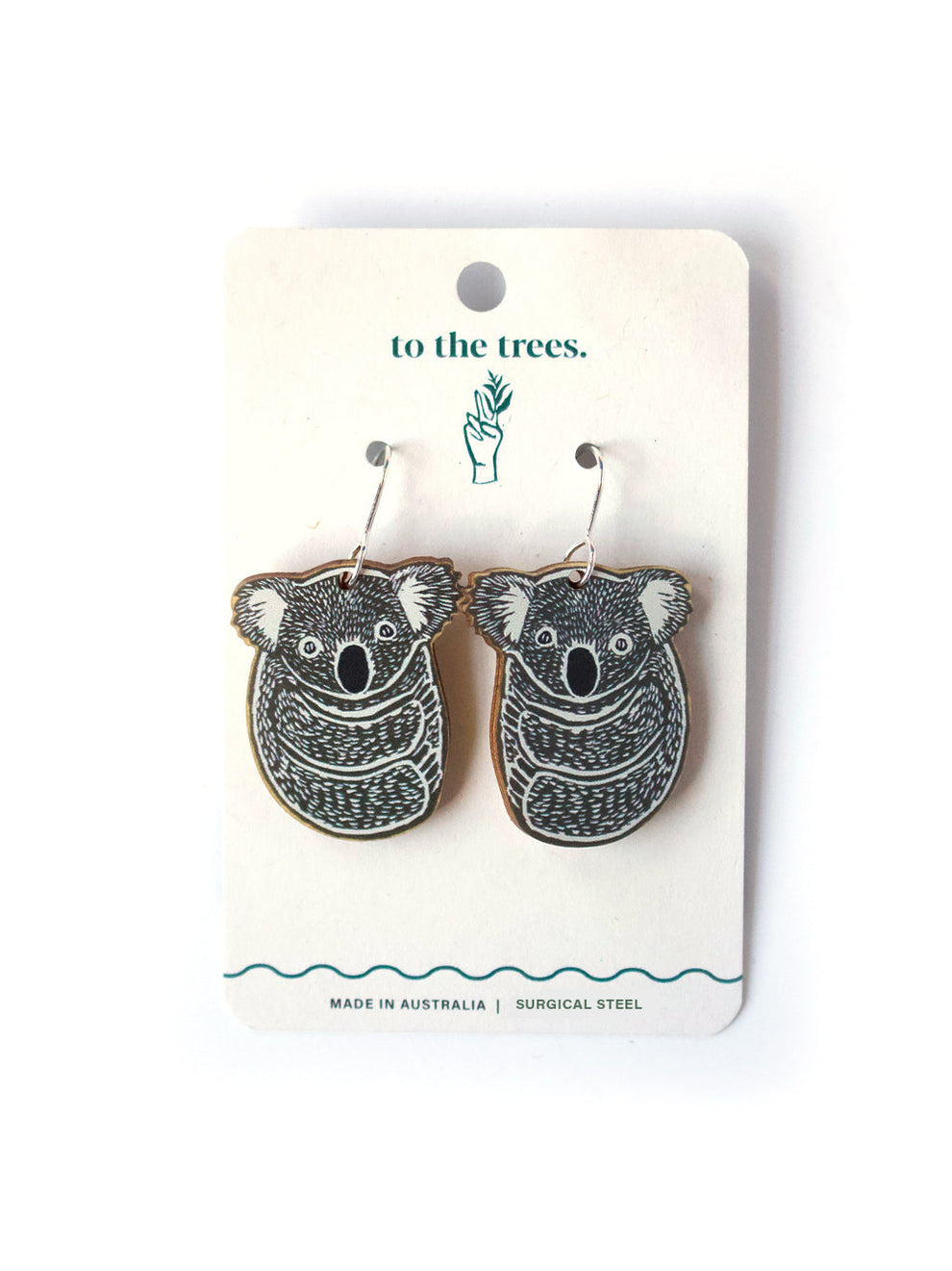 Koala Earrings – Native Animal Earrings | To The Trees