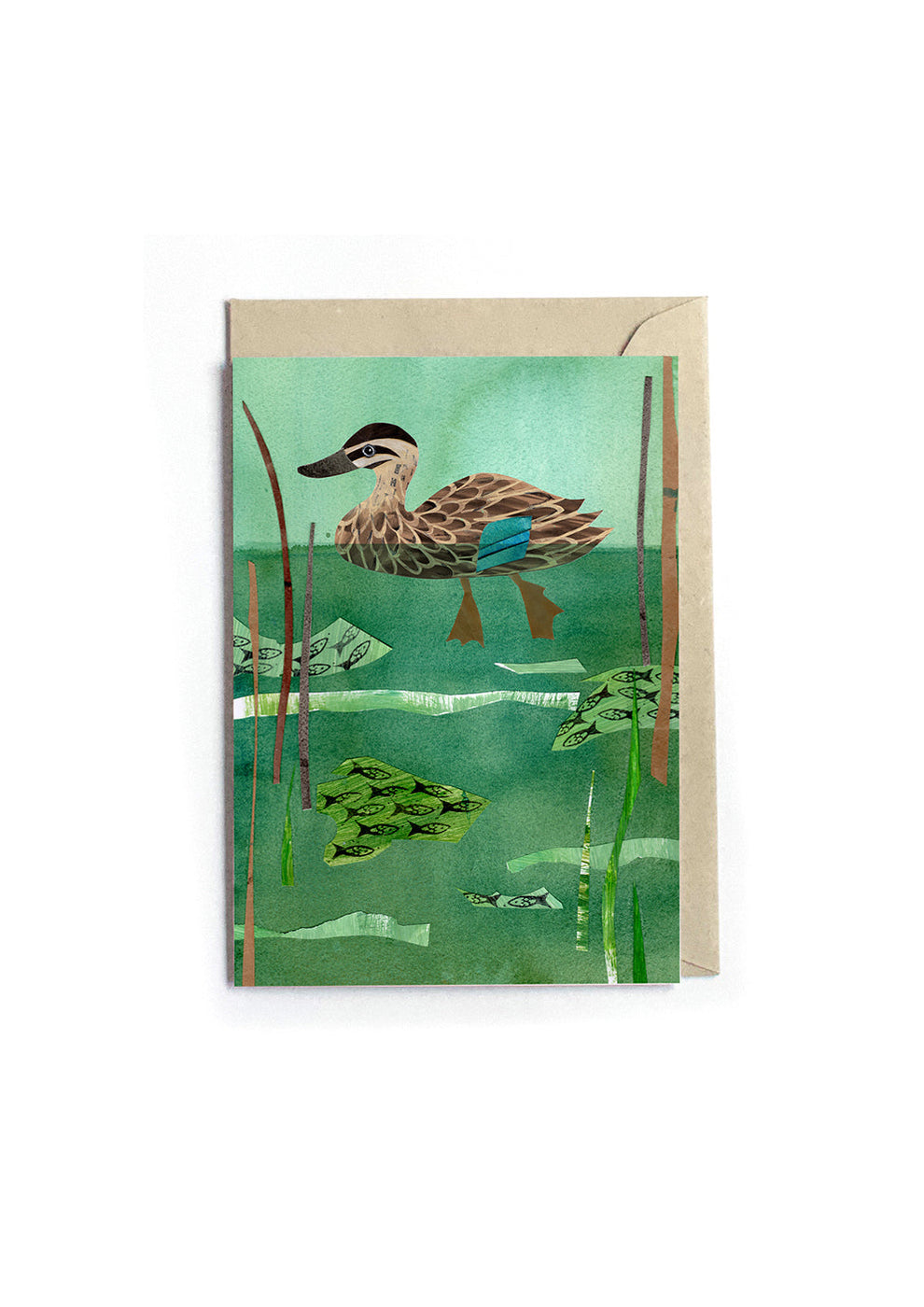 Duck Card – Blank Inside – Australain Made – To The Trees